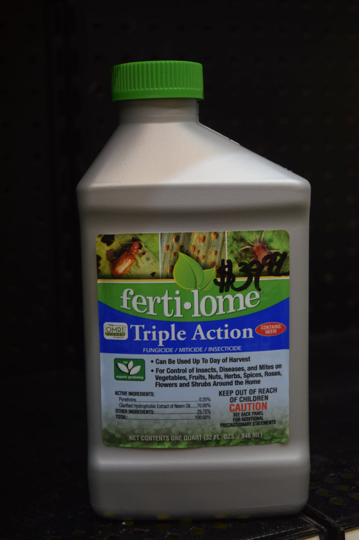 Triple Action Fungicide / Miticide / Insecticide - Concentrate – 41 ...